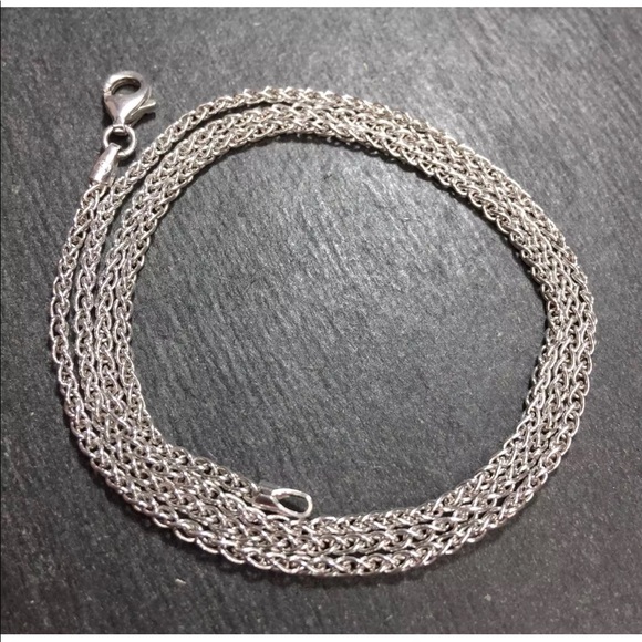 Jewelry | Silver Italian Matt Finish Wheat Chain | Poshmark